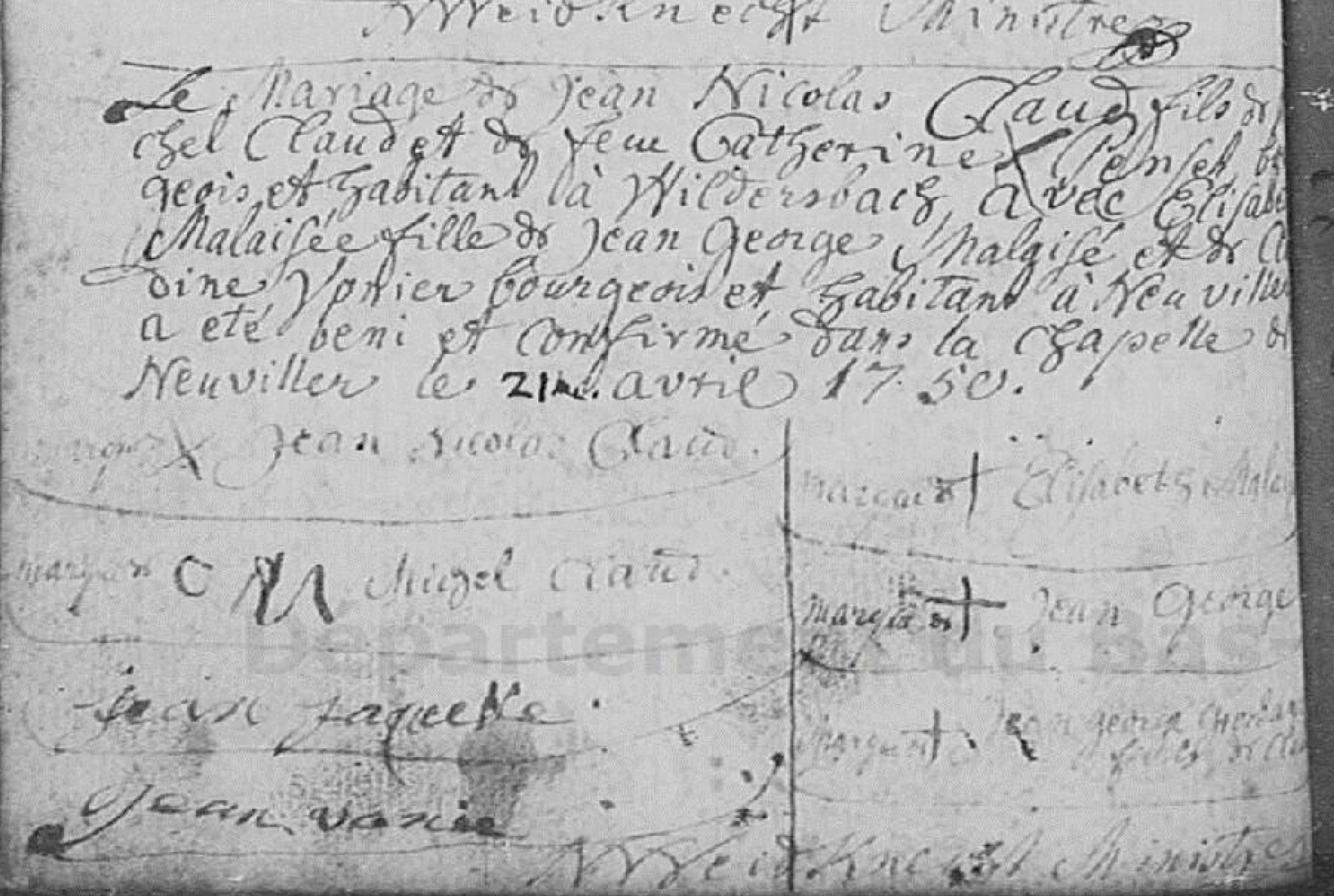 Mougeon dit l’Empereur – Neuviller-la-Roche au fil du temps